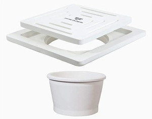 radheagricenter Exclusive Square Floor Trap |with Cockroach Trap (Foul ...