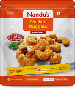 Nandus Chicken Nuggets 450G Chicken Nuggets Price in India - Buy Nandus ...