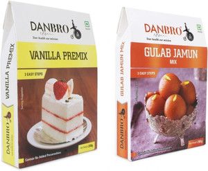 danbro Vanilla premix and Gulab Jamun mix Price in India - Buy danbro ...