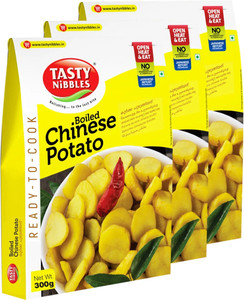 Tasty Nibbles Ready To Cook Boiled Chinese Potato 300g [Pack Of 3 ...