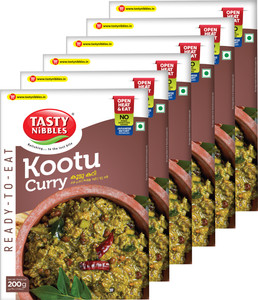 Tasty Nibbles Ready To Eat Kootu Curry 200g (Pack of 6) 1200 g Price in ...