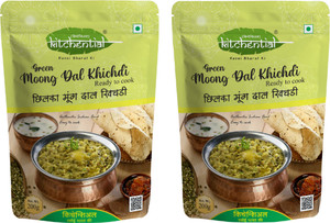 KITCHENTIAL Green Moong Dal Khichdi, Instant, Ready To Cook, Mix ...