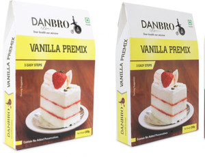danbro VANILLA PREMIX COMBO 400 g Price in India - Buy danbro VANILLA ...