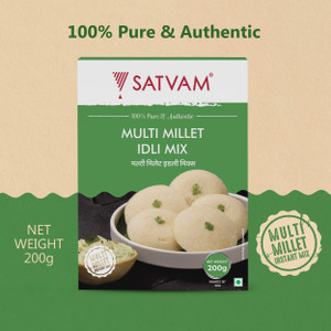 Satvam Multi Millet Idli Instant Mix 200 g Price in India - Buy Satvam ...