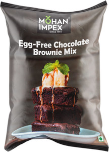 Mohan Impex eggless Chocolate Brownie Mix 1 kg Price in India - Buy ...