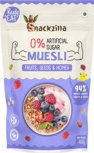 snackzilla Fruit and seed No sugar muesli 400 g Price in India - Buy ...