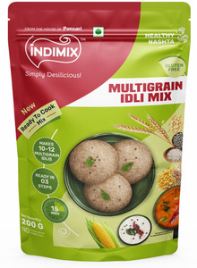 INDIMIX Instant Ready to Cook Multigrain Idli Mix | Ready In 3 Steps ...