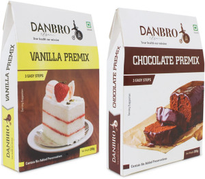 danbro VANILLA AND CHOCOLATE PREMIX COMBO 400 g Price in India - Buy ...