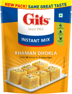 Gits Khaman Dhokla Instant Snack Mix 180 g Price in India - Buy Gits ...
