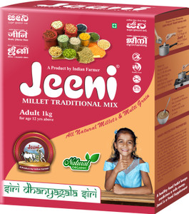 Jeeni MILLET TRADITIONAL MIX ADULT 1 kg Price in India - Buy Jeeni ...