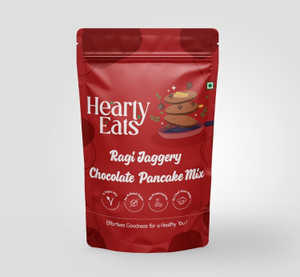 HeartyEats Ragi jaggery chocolate pancake mix 450 g Price in India ...
