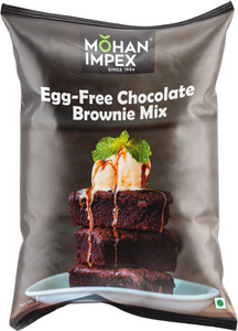 Mohan Impex eggless Chocolate Brownie Mix 1 kg Price in India - Buy ...