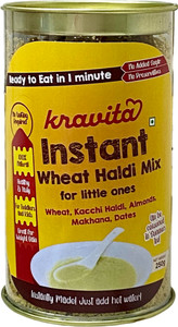 Kravita Instant Wheat Haldi Mix | Desi Cow Ghee, Kacchi Haldi, Nuts ...