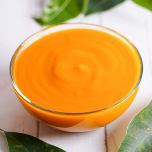 GOPS Natural Kesar Mango Pulp without added Sugars Kesar Mango Pulp ...