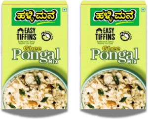 HALLI MANE PongaL Mix 100%Veg Ready To Cook & Eat Breakfast 400 g Price ...