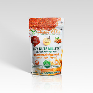 NATIVE DIET Dry Nuts Millets Porridge Powder (Kanji) 500GM 500 g Price ...