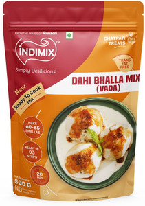 INDIMIX Instant Ready to Cook Dahi Bhalla Mix | Ready In 3 Steps ...