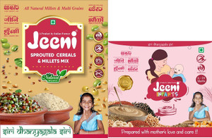 Jeeni COMBO PACK OF MILLET TRADITIONAL MIX (400 GM) AND DOUBLE FILTERED ...