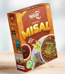 Bhadait Special Misal | Ready To Eat - 4 Servings | Instant Misal 400 g ...