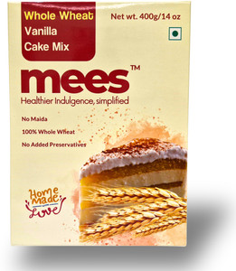 Mees Whole Wheat Vanilla Cake Mix Powder Instant, Healthy Cup Cakes ...