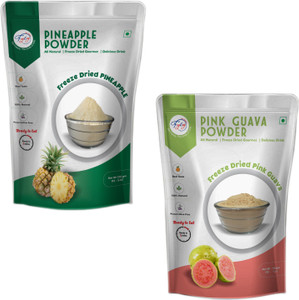 FZYEZY Freeze Dried|Healthy|Natural|Dehydrated Pineapple+Pink Guava ...