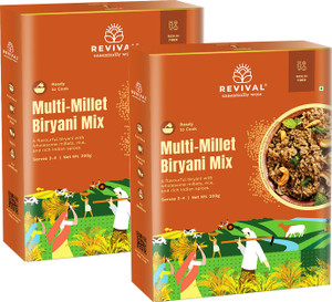 Revival Multi Millet Biryani Mix – Healthy Millet-Based Ready Meal 200 ...
