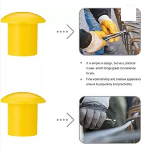 TOOL ZONE Plastic Rebar Mushroom Safety Cap 16mm - 32mm Rebar Price in ...