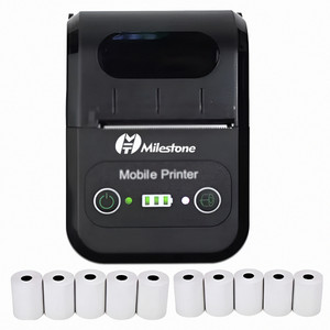 Milestone MPT-II 58mm 2inch Thermal Bluetooth Receipt Bill Printer With ...