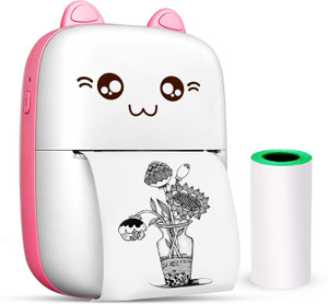KUNYA Memo Receipt Mini Thermal Printer Inkless Bluetooth Pocket ...