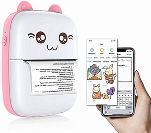 VENCLEXTA Mini Portable Thermal Pocket Bluetooth Inkless Printer ...