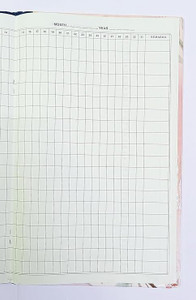 atishay Attendance 48 Pages Pack of 10 register Time in & Out Register ...