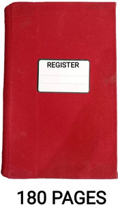 R K SALES R K Ruled Register R K Ruled Register, 180 PAGES, Full Canvas ...