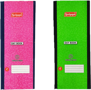 NEELGAGAN No.3 Printed Day Book Ordinary Binding Register Size (13.0cm ...