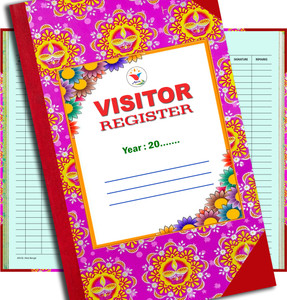 ANVIS Visitor Register Record Book | 100 Sheet | 200 Pages | Hard Bound ...