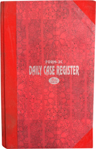 ABD Form-3C Daily Case Register 1-Part Daily Issue Register Price in ...