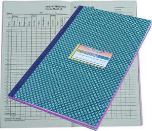 RTC staff attendance register 4 NO staff attendance register / Daily ...