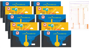 First Click Cash Voucher Book Set of 10 Booklets 2-Part 70 Sheet in 1 ...