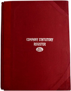 ABD Company Statutory (300 Pages) Company Statutory Records Register ...