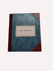 rekha binders Motor Vehicle/Car Log Book No 6 (300pages) 1-Part Car ...