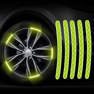 9Up Car wheels general reflective warning stickers | 20Pcs Car Wheel ...
