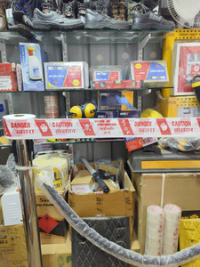 TOOL ZONE BARRICATION TAPE 75 mm x 250 m WHITE Reflective Tape Price in ...