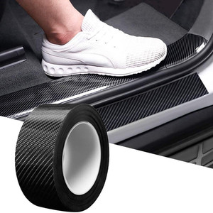 AMOZI High Gloss Anti Scratch Black Carbon Fiber Paint Protection Film ...