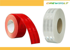 Crewbolt Radium Retro Reflector Road Safety Tape 2 Inch 5 Meter High ...