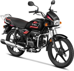 Hero Motocorp Beetle Red Graphics Complete Kit - Splendor Plus Black ...