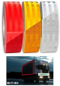 Crewbolt High-Intensity 2 Inch Reflective Warning Conspicuity Tape ...