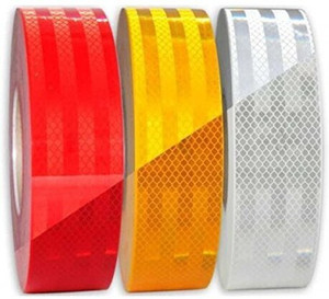 HM EVOTEK High Intensity Reflective Multi Color Reflective Tape 50mm X ...