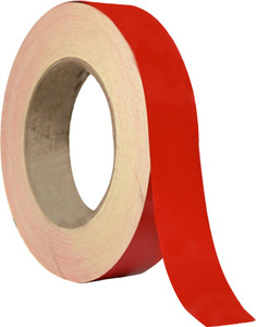 Laps of Luxury GD368 Red Radium 25.4 mm x 3.65 m Red Reflective Tape ...