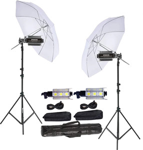 PIXSO Porta Kit LED 150w Light with 9 feet Stands and Umbrella Light ...
