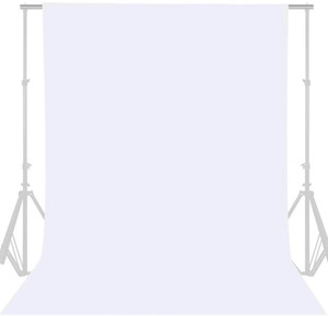 Nexfrill 8X10FT White Screen Background Backdrop For Photography ...