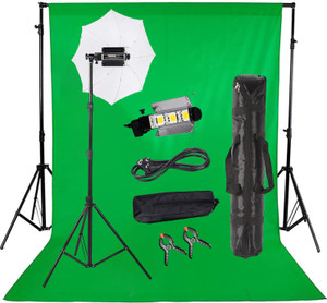 TURBOMAX TRI Green Screen Kit for Videoshoot & Photography Background ...